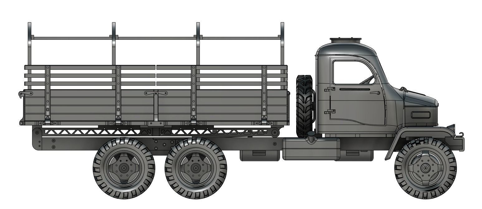 Praga V3S - 3Dprint Ready 3D model 3D printable | CGTrader