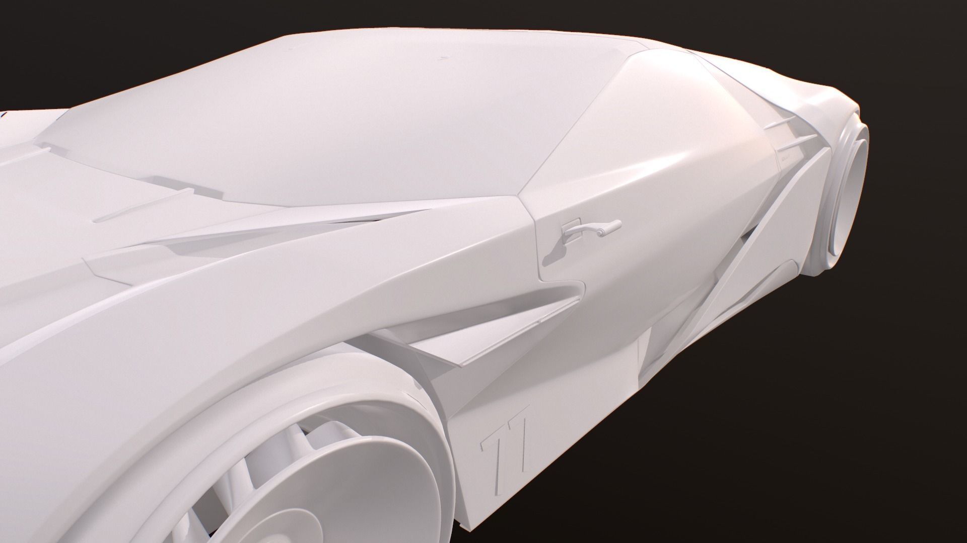 RAYFIELD CALUBURN SURERCAR from CYBERPUNK 2077 3D model | CGTrader
