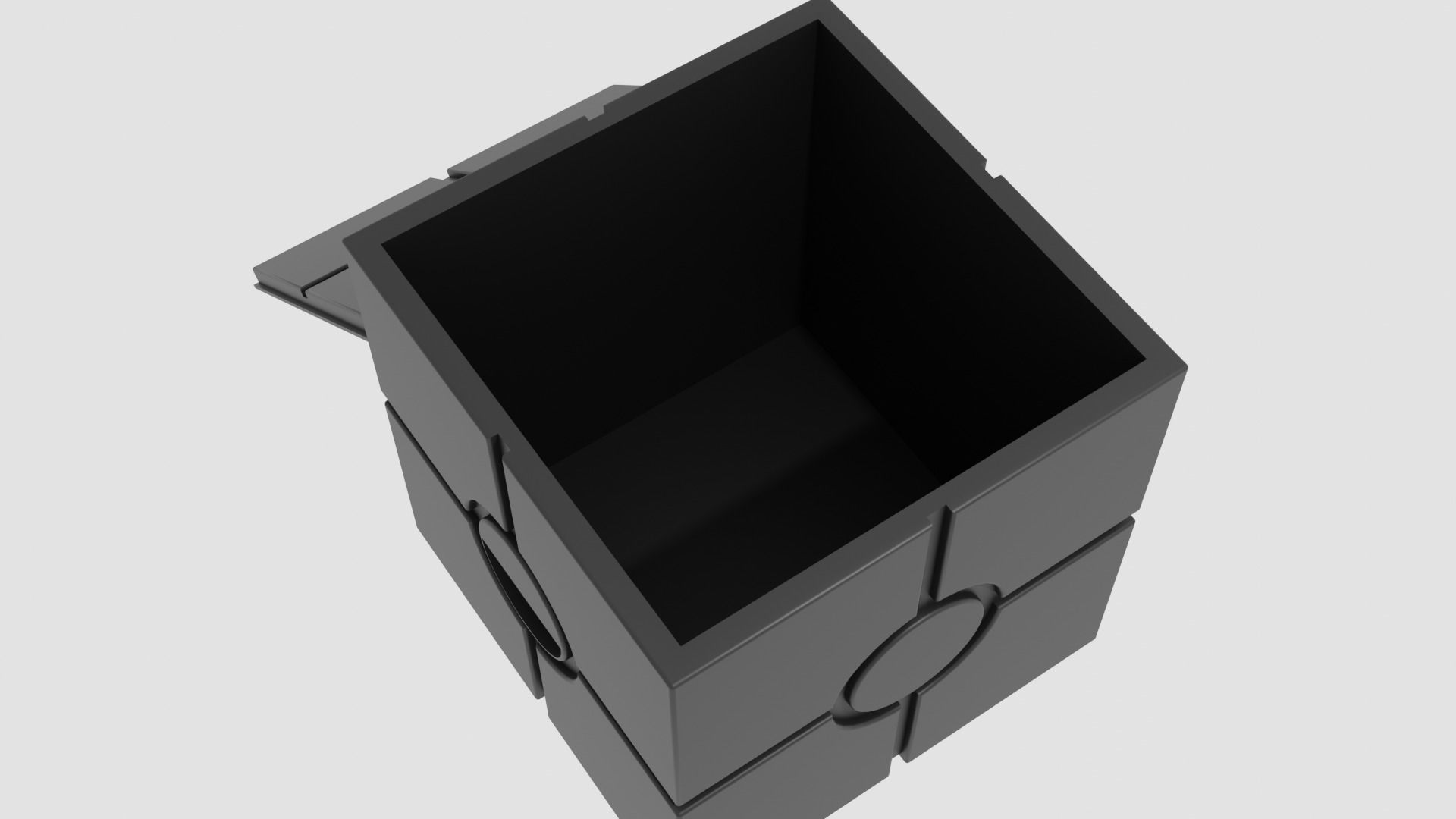 3D model Imperial Container Box VR / AR / low-poly | CGTrader