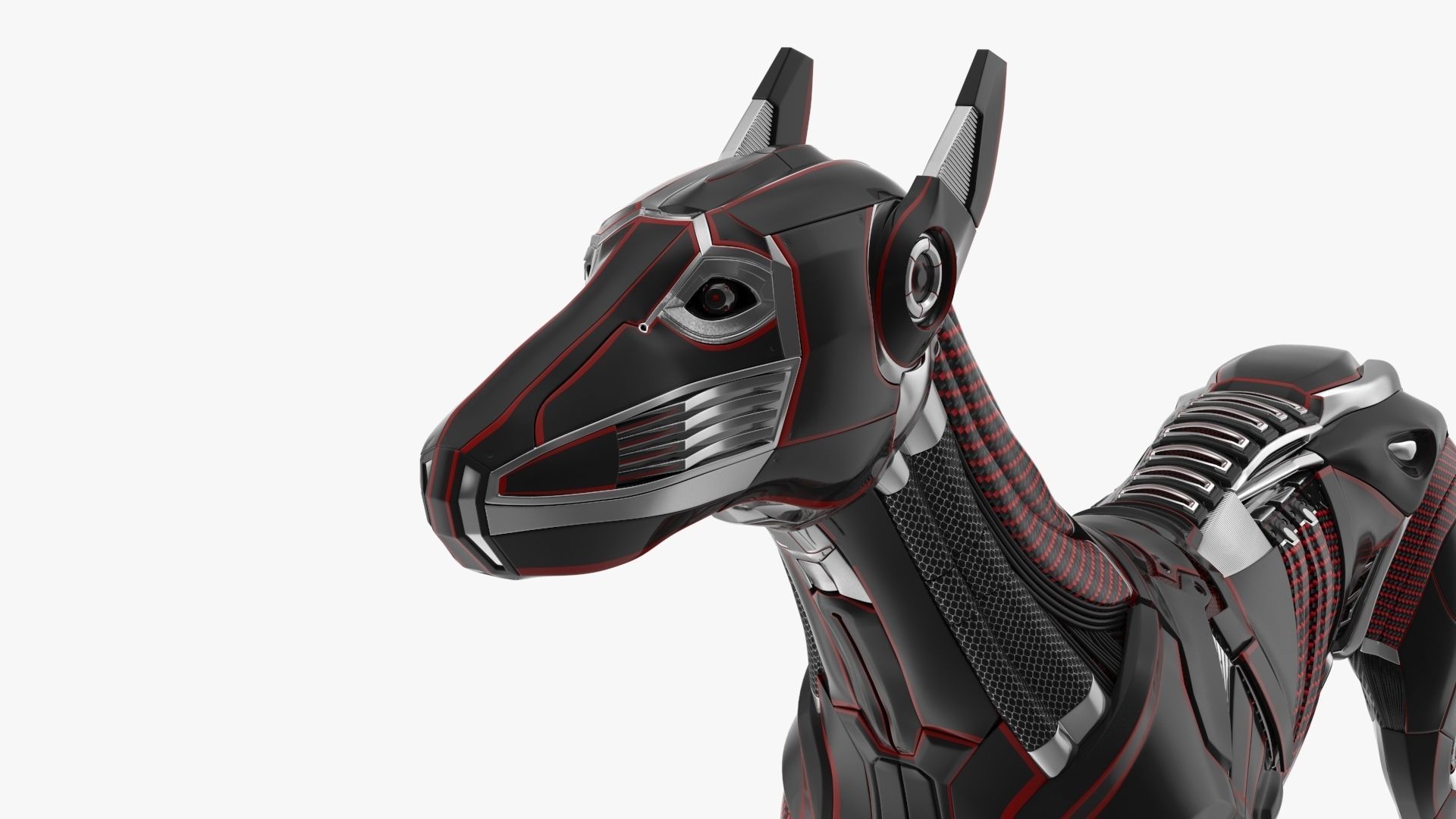 Cyborg dog 3D model | CGTrader