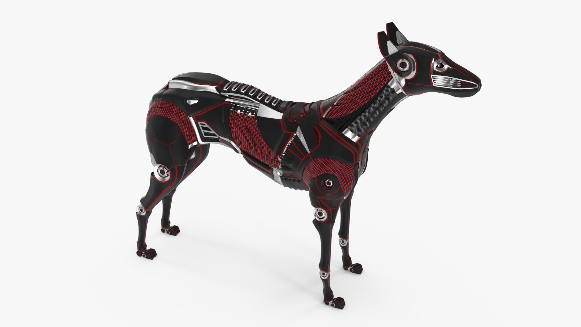 Cyborg dog 3D model | CGTrader