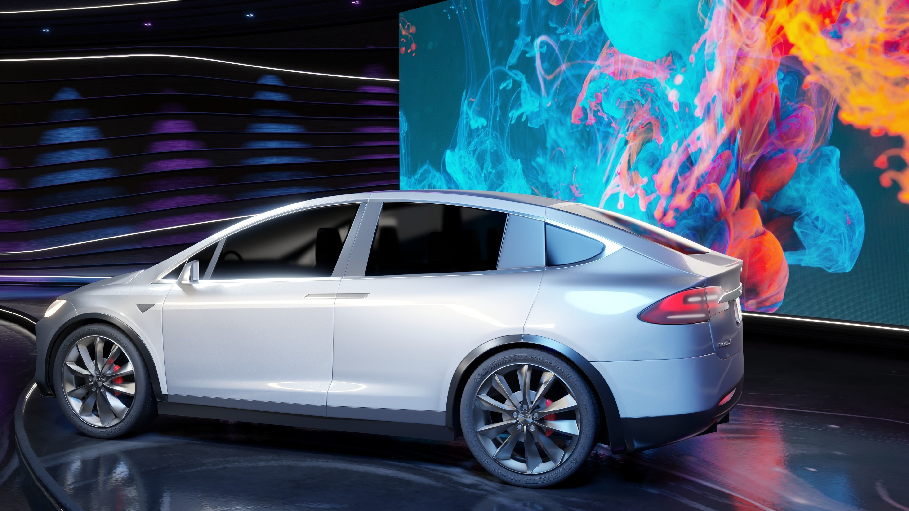 Tesla Model X 3D model | CGTrader