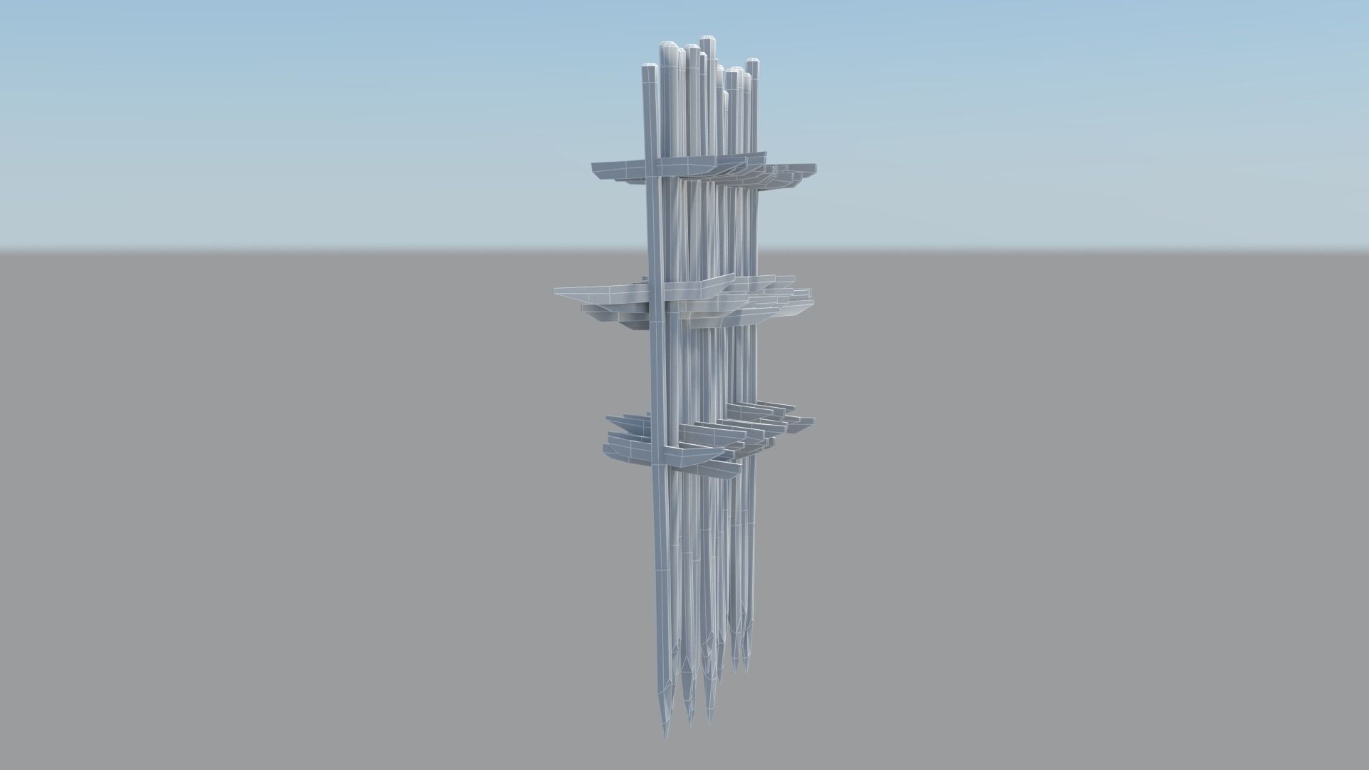 3D model Historic hay rack VR / AR / low-poly | CGTrader