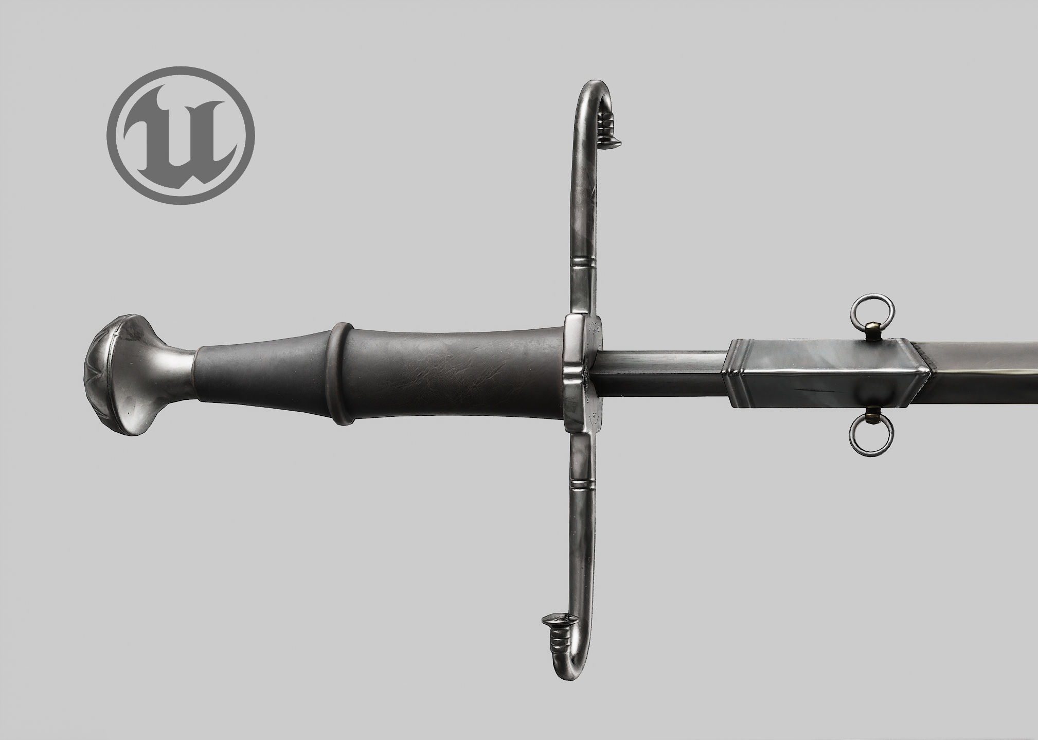 3D model Estoc thrusting sword | CGTrader