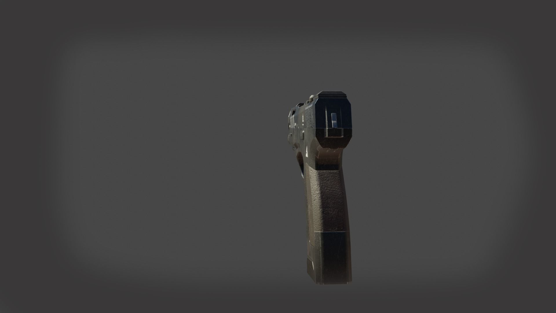 pistol 9mm 3d modeling and rendering 3D model | CGTrader