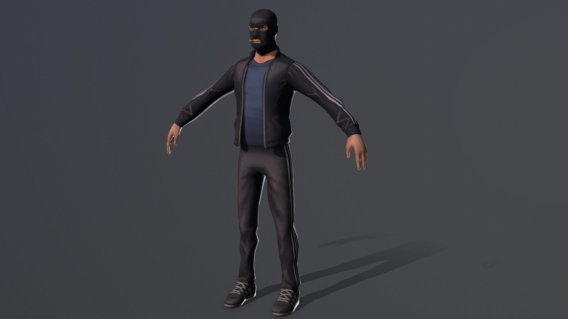 3D model Bad Guy VR / AR / low-poly | CGTrader