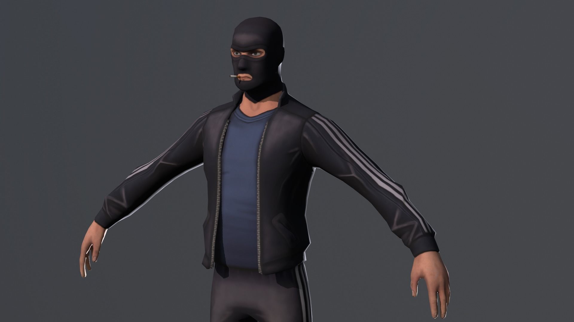 3D model Bad Guy VR / AR / low-poly | CGTrader