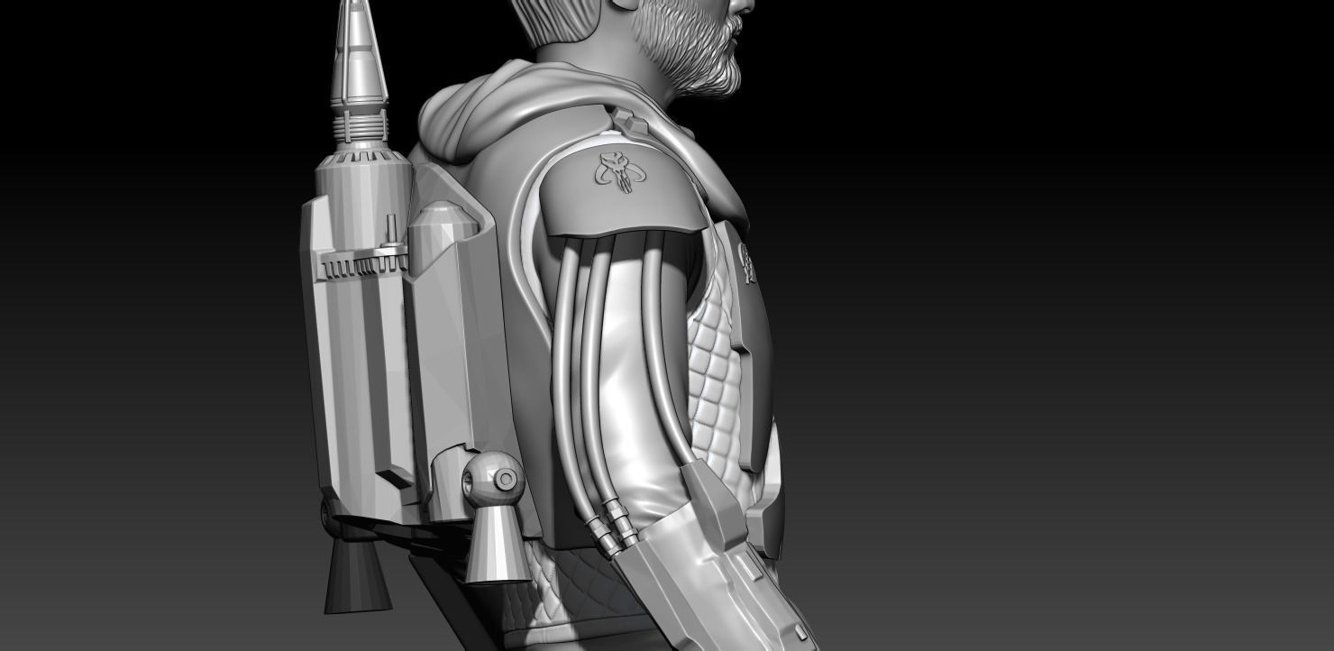 Cobb Vanth the Mandalorian Season 2 3D model 3D printable | CGTrader