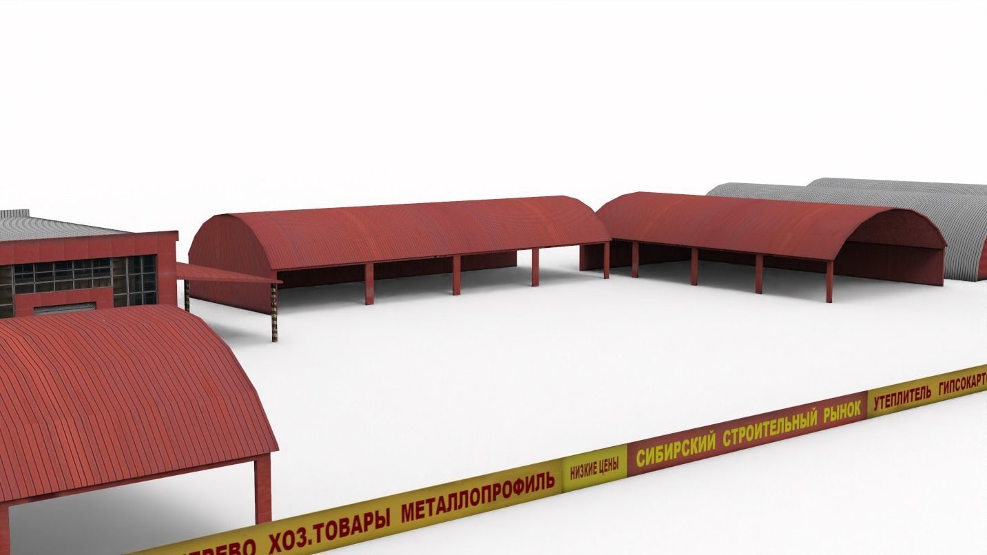 3D model Construction Market VR / AR / low-poly | CGTrader