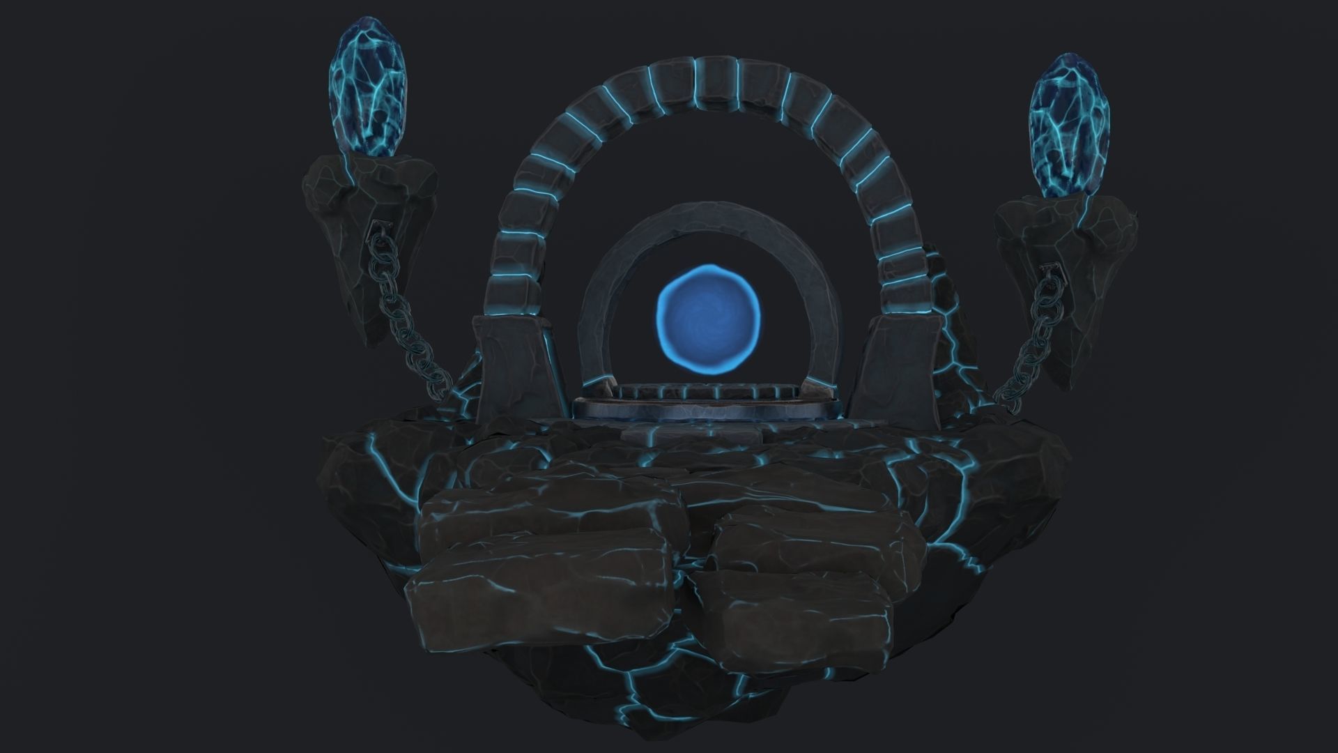 3D model Stylized Altar VR / AR / low-poly | CGTrader