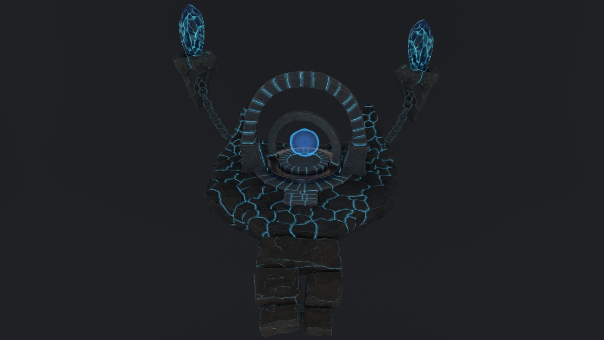 3D model Stylized Altar VR / AR / low-poly | CGTrader