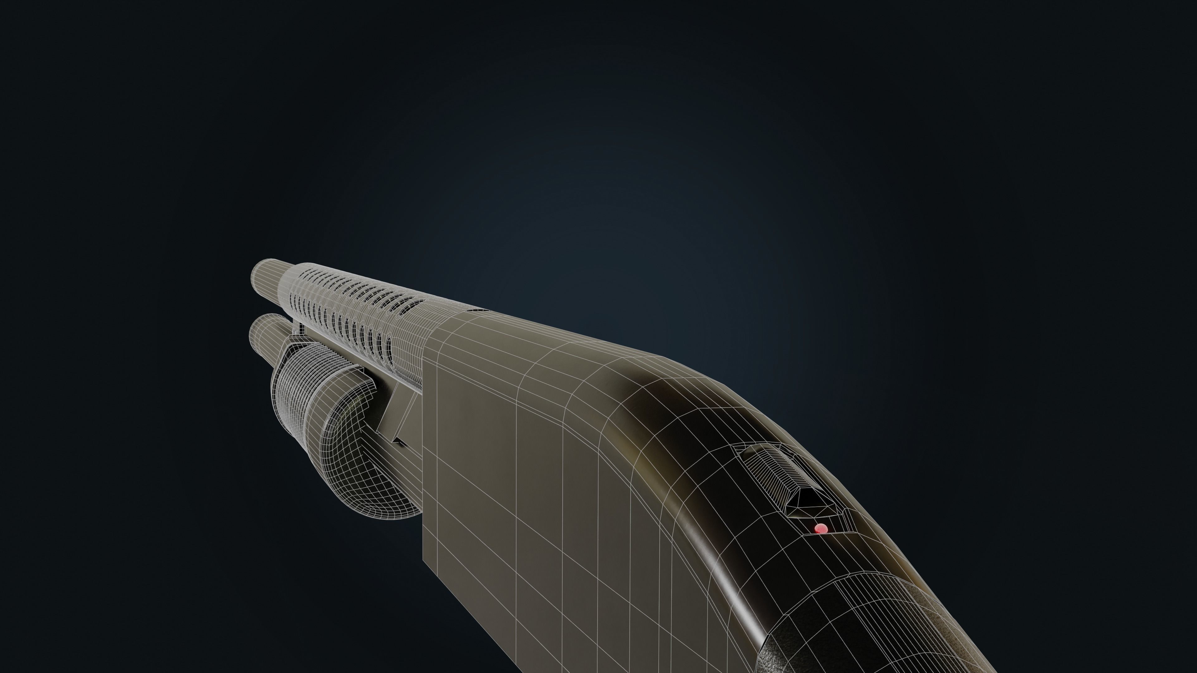 Mossberg 500 Shotgun 3D model | CGTrader
