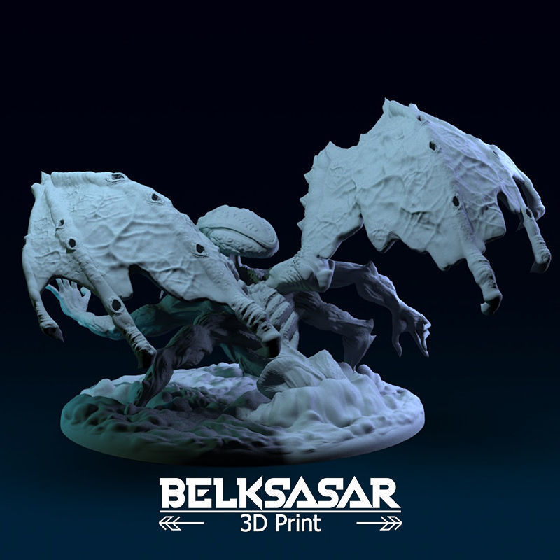 Cthulhu Rising in Dynamic pose 3D model 3D printable | CGTrader