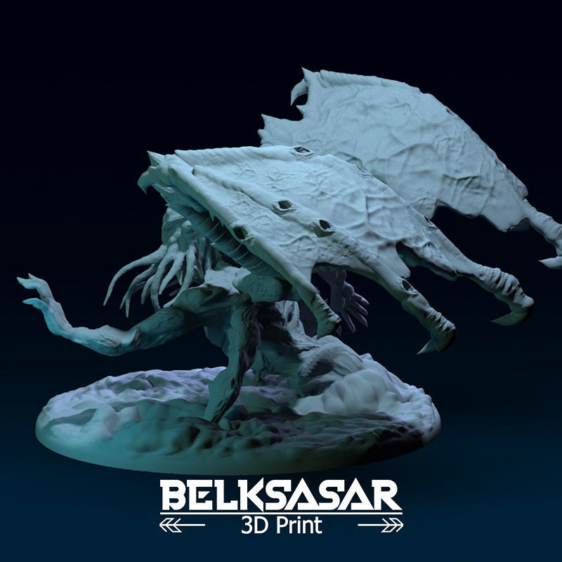 Cthulhu Rising in Dynamic pose 3D model 3D printable | CGTrader