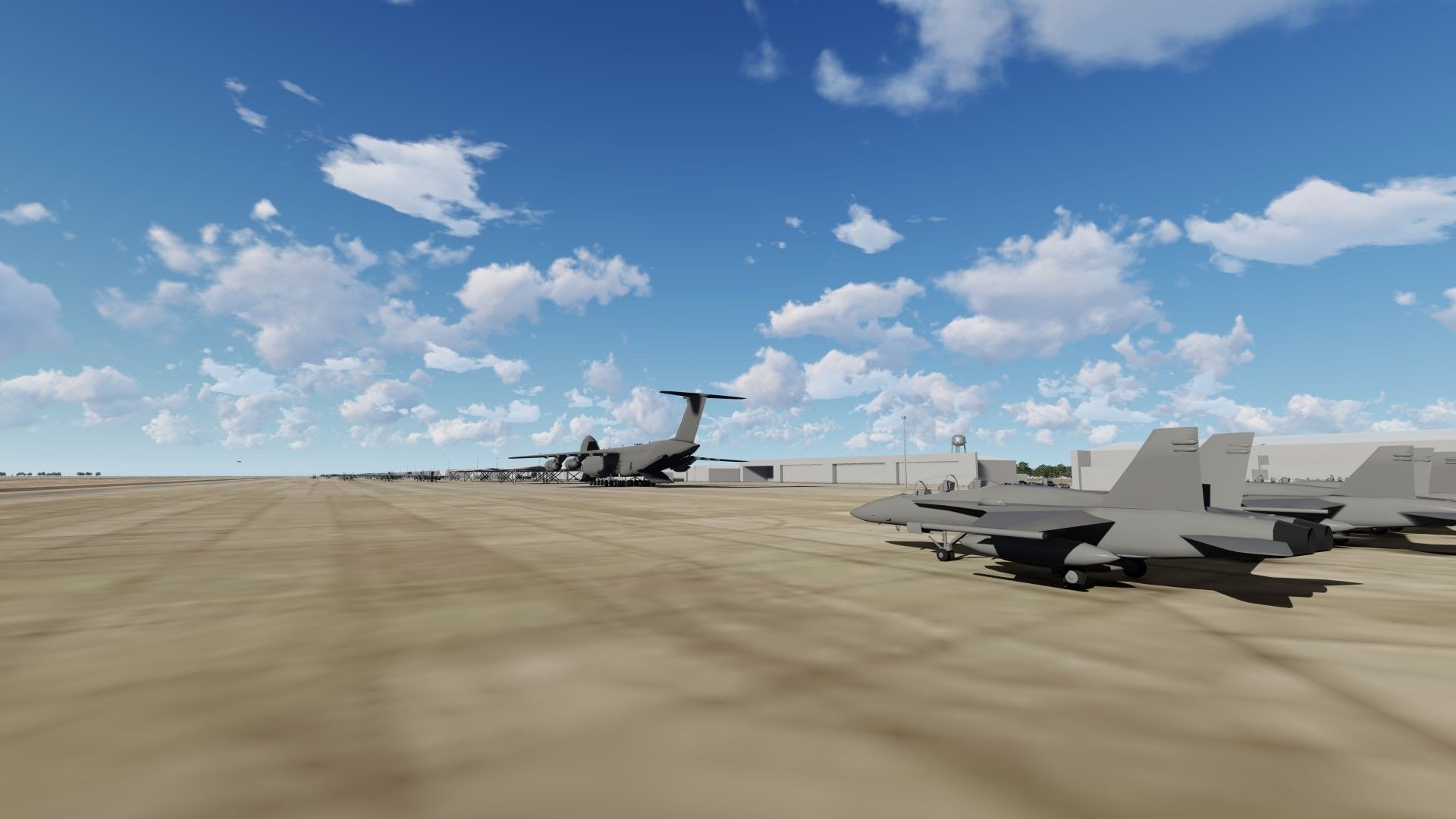 Nellis Air Force Base 3D model | CGTrader
