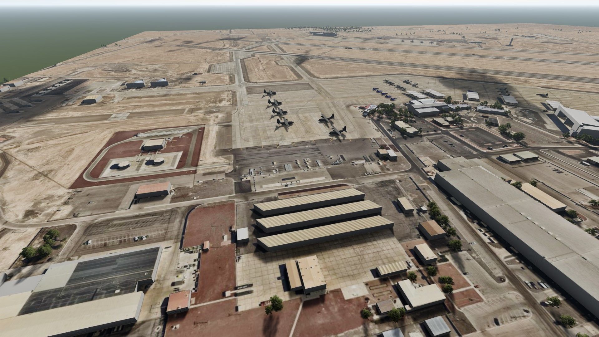 Nellis Air Force Base 3D model | CGTrader