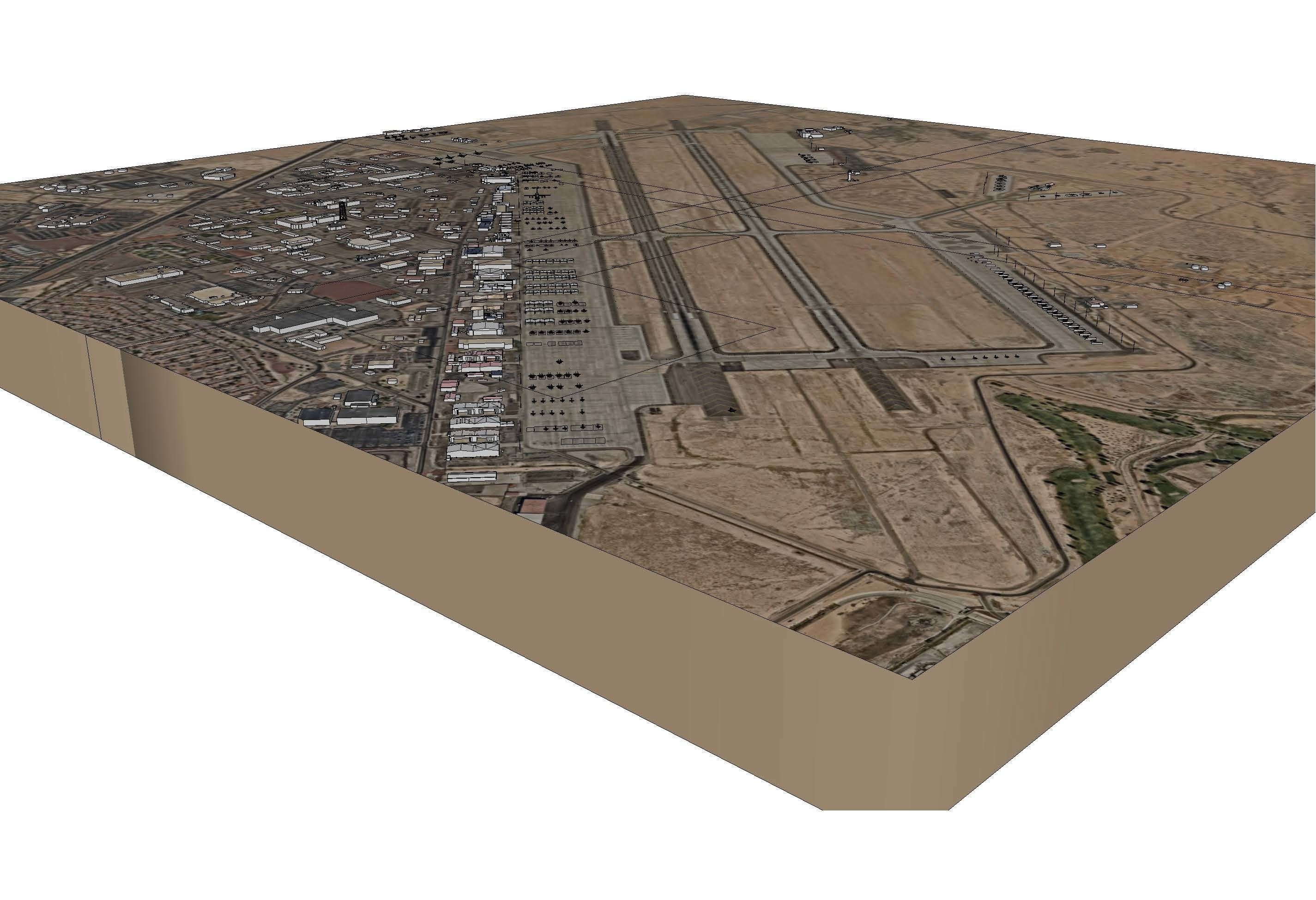 Nellis Air Force Base 3D model | CGTrader