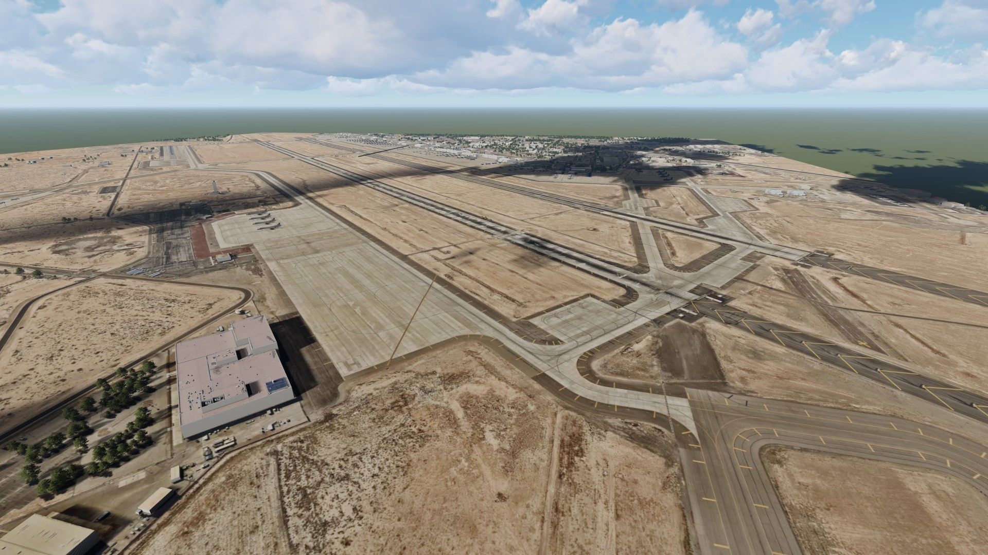 Nellis Air Force Base 3D model | CGTrader