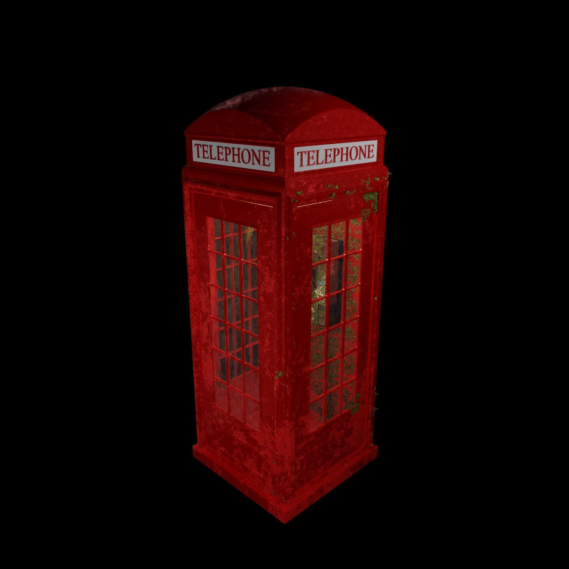 England iconic phonebooth 3D model | CGTrader