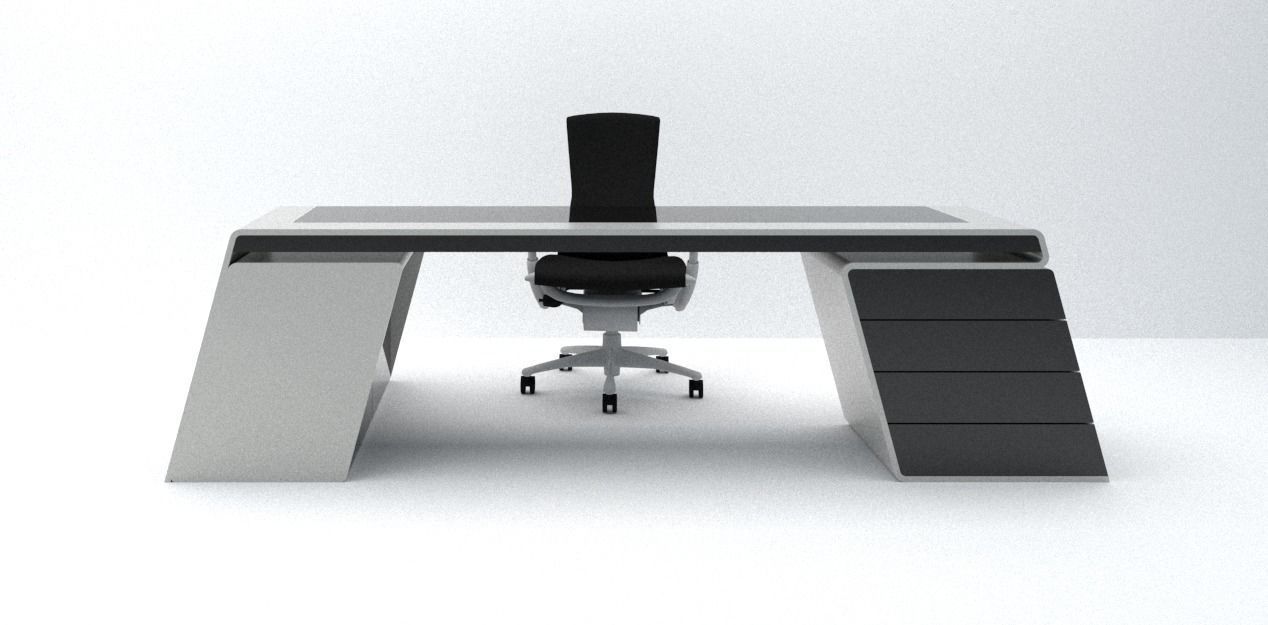 EXECUTIVE TABLE free 3D model | CGTrader