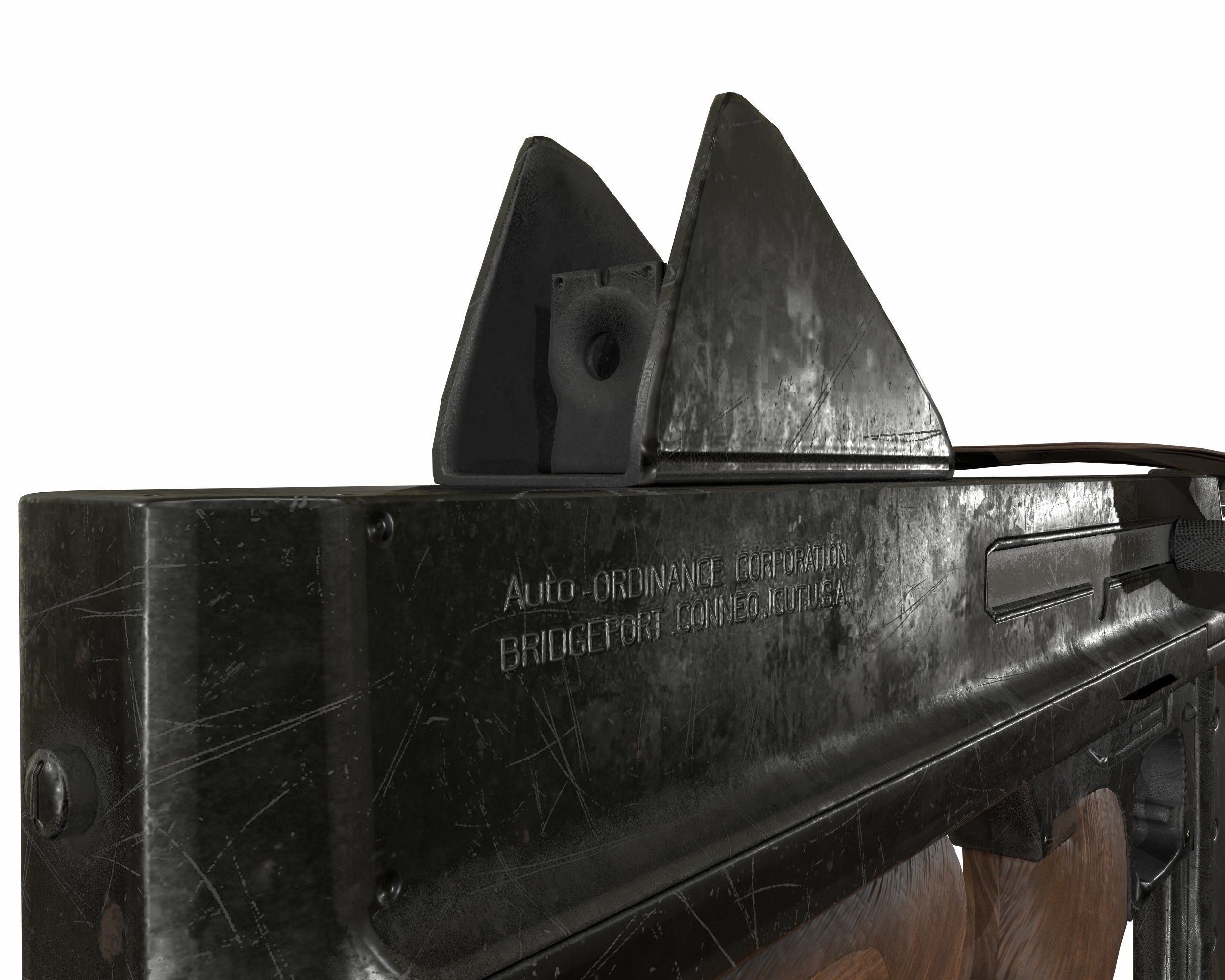 m1921 thompson 3D model | CGTrader