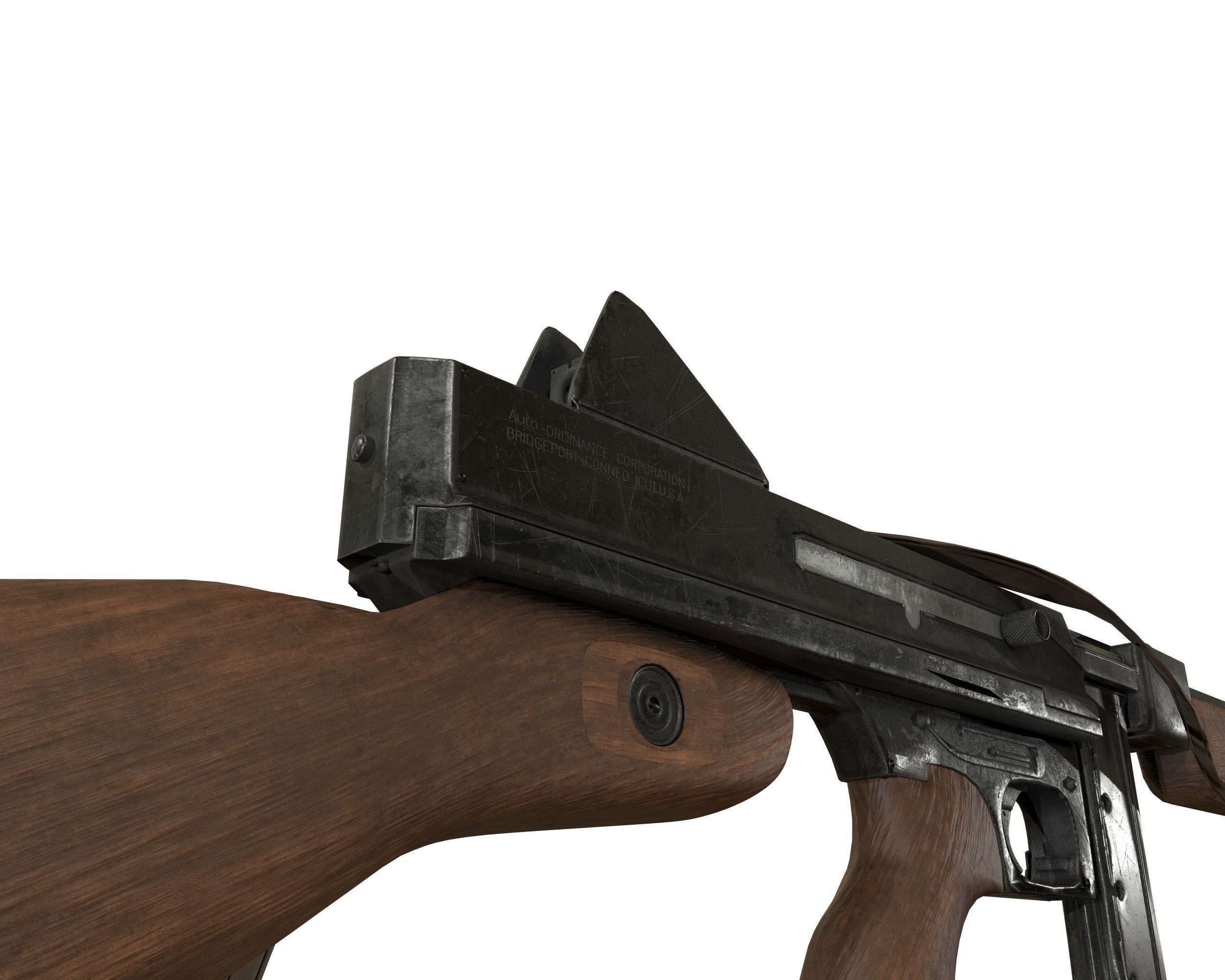 m1921 thompson 3D model | CGTrader