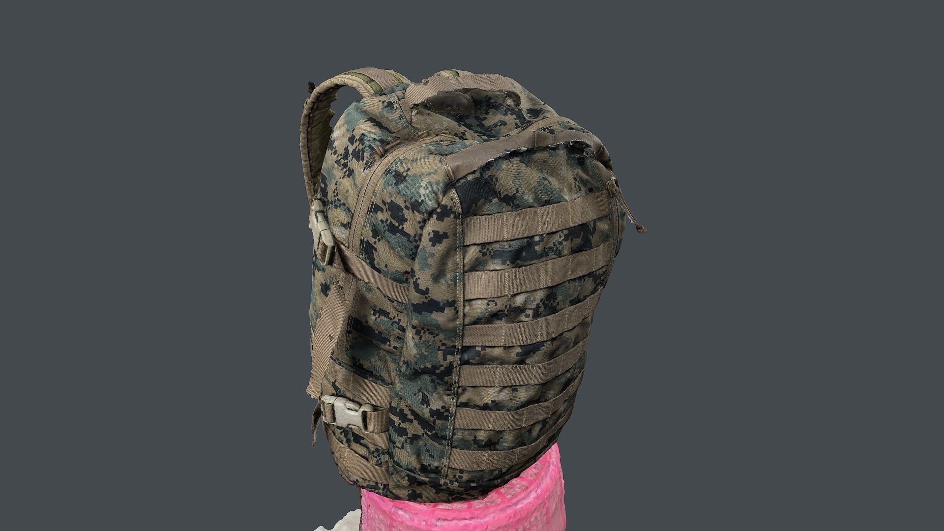 USMC ILBE Assault Pack 3D scan 3D model | CGTrader