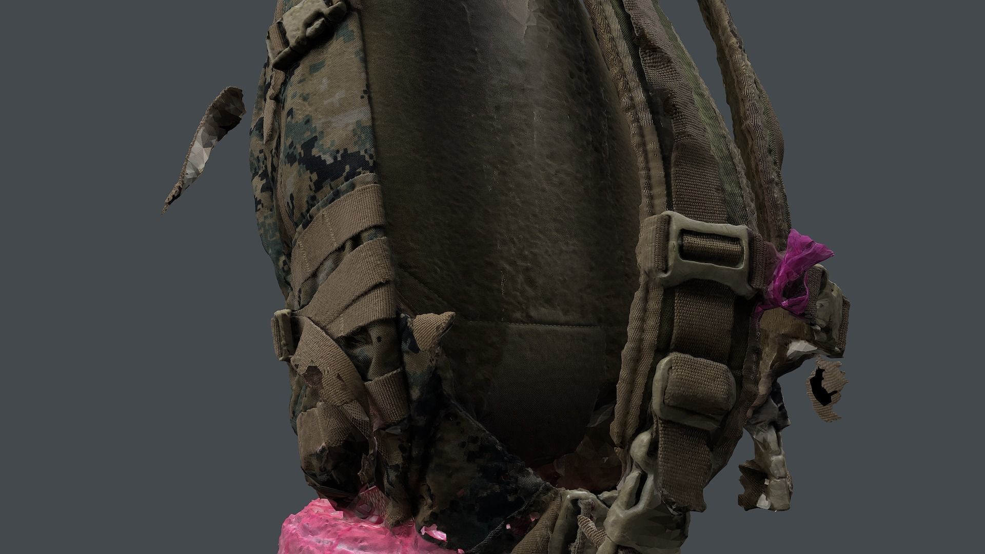 USMC ILBE Assault Pack 3D scan 3D model | CGTrader