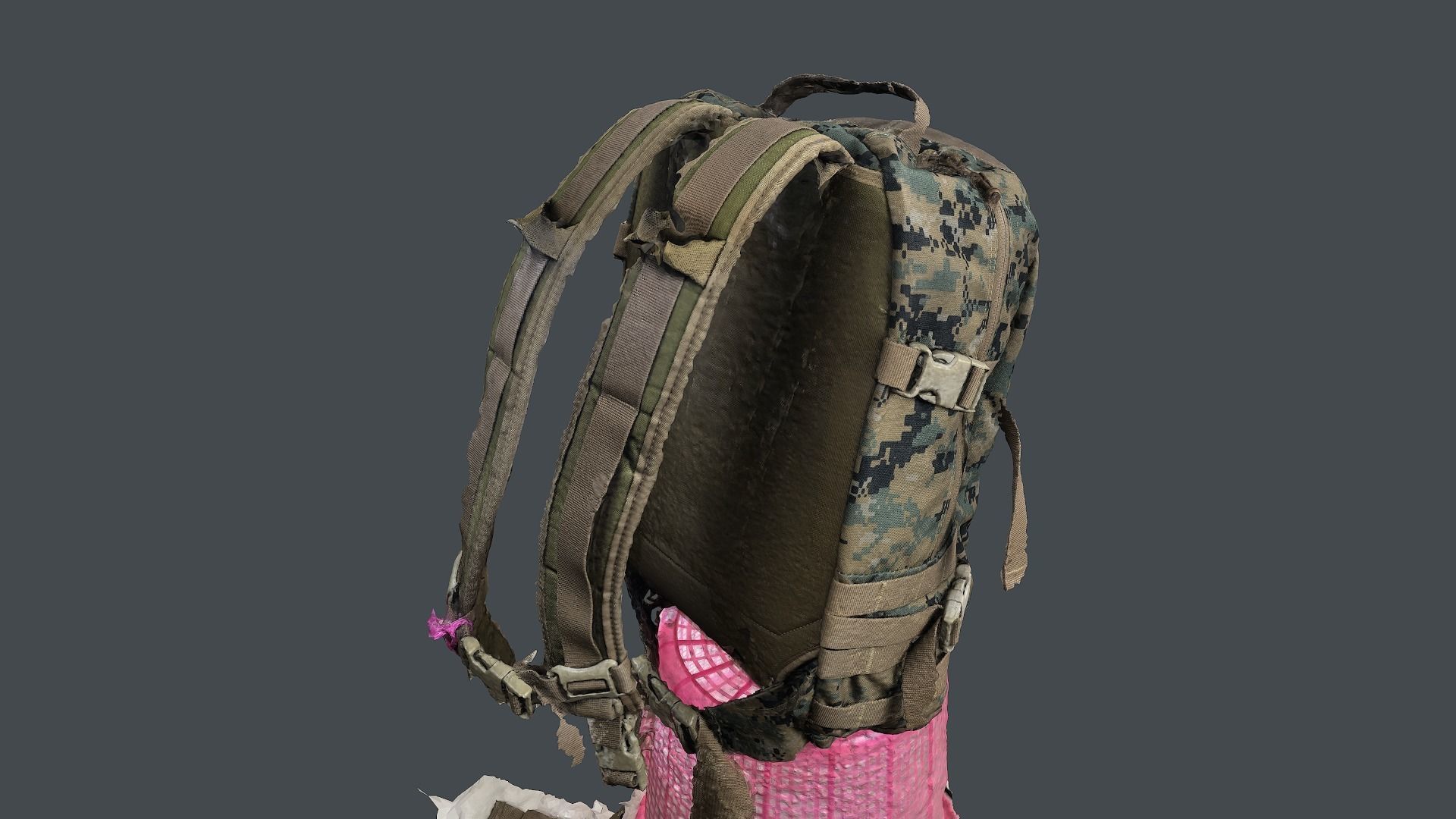 USMC ILBE Assault Pack 3D scan 3D model | CGTrader