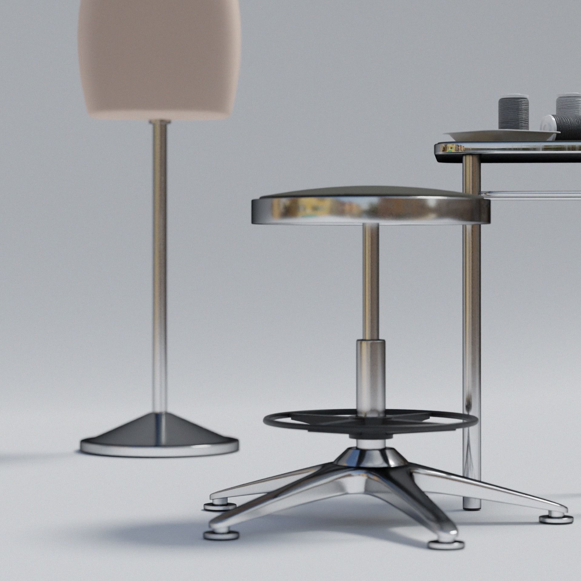 Sewing Dummy Scene 3D model | CGTrader