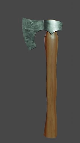 Realistic Axe free 3D model | CGTrader
