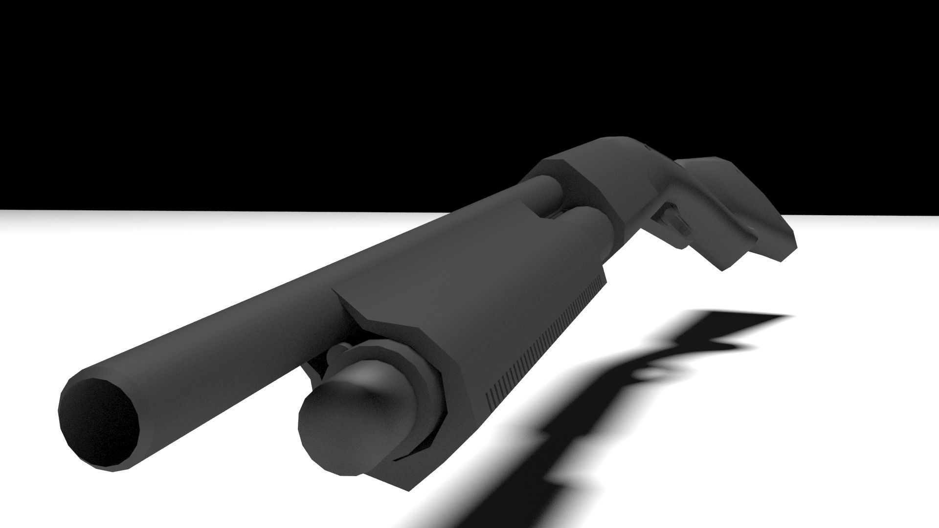 military gun 3D model | CGTrader