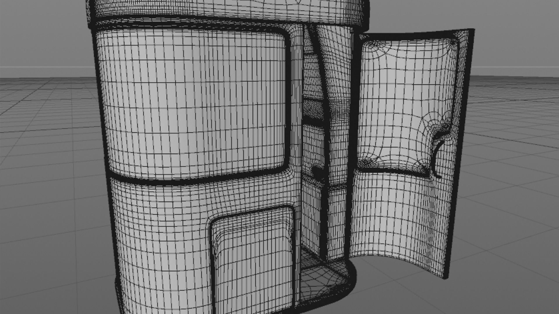 Telemedicine Booth Consult Station H4D 3D model | CGTrader