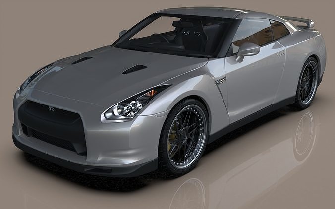 Nissan GT-R SPEC V 3D model | CGTrader