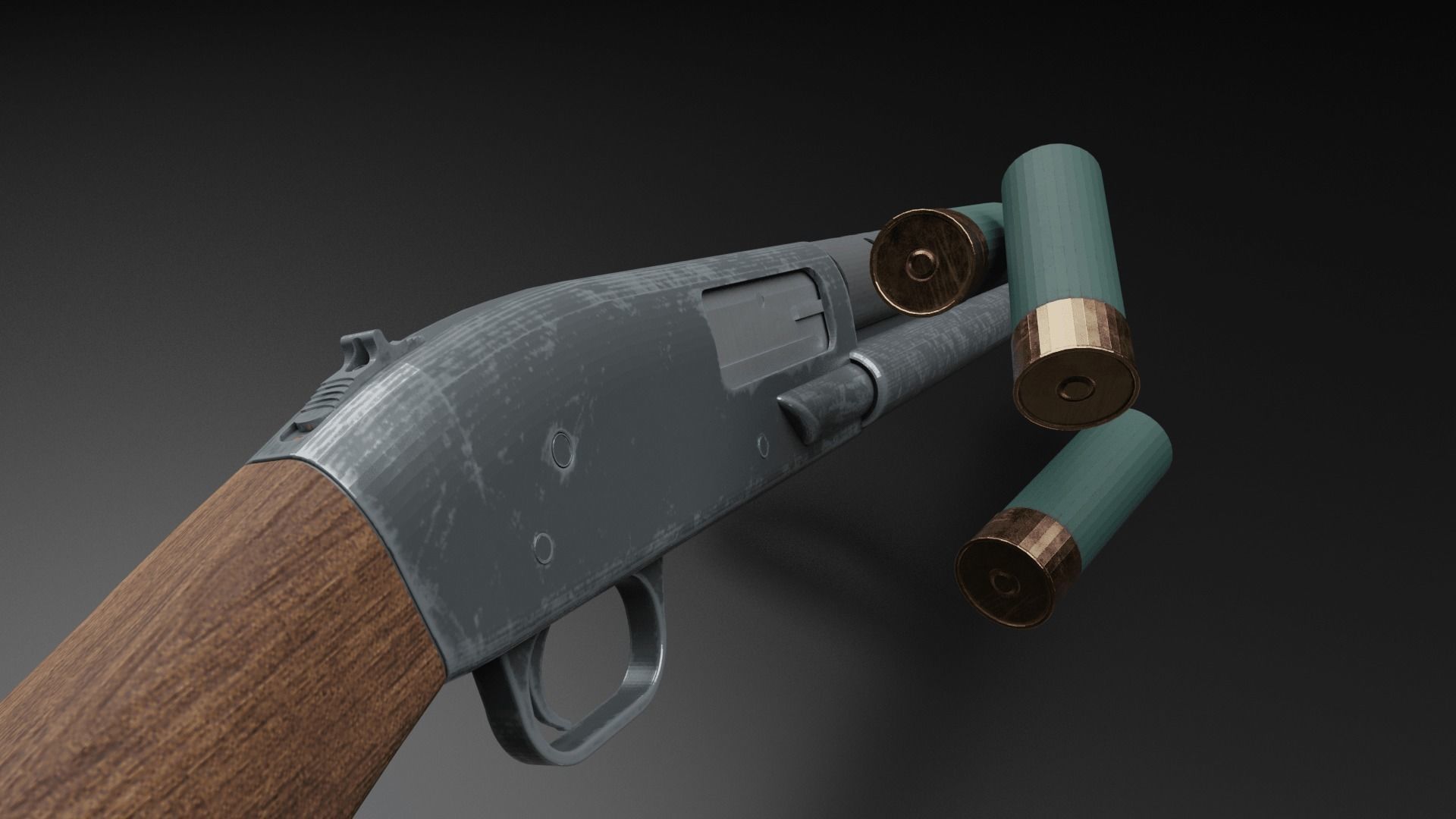 Trench-Gun Style Mossberg 500 3D model | CGTrader