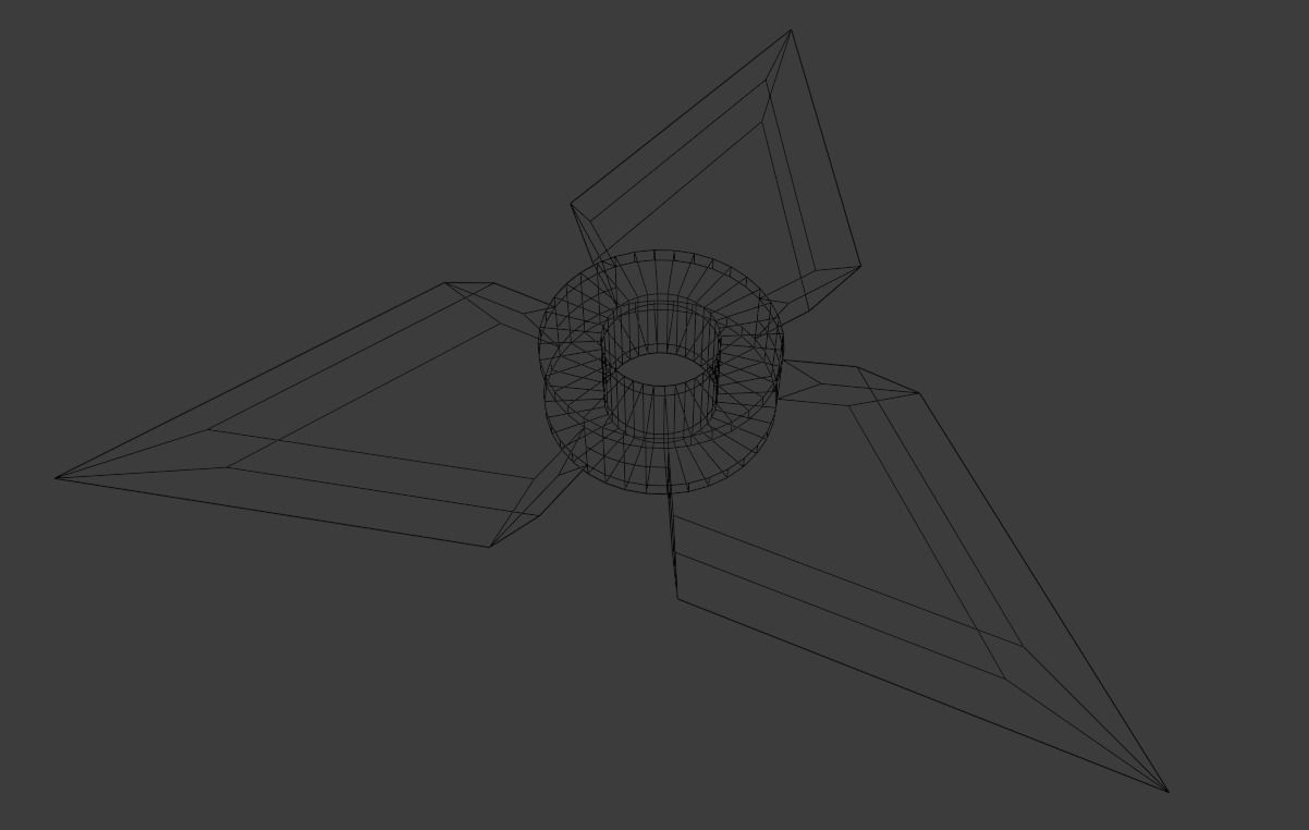 3 Point Ninja Star Shuriken 3D model 3D printable | CGTrader