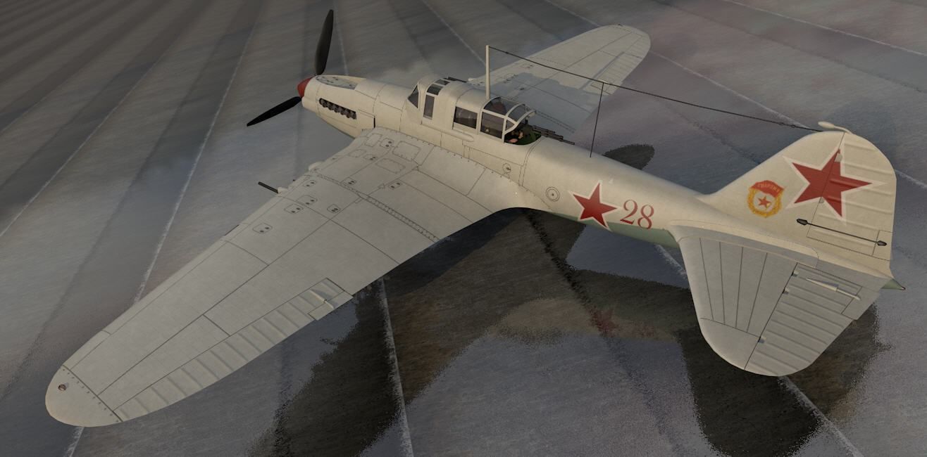 Ilyushin IL-2M3 Sturmovik 3D model | CGTrader
