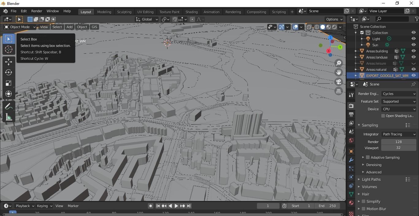 Game Map free 3D model | CGTrader