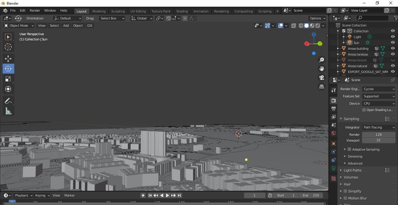 Game Map free 3D model | CGTrader