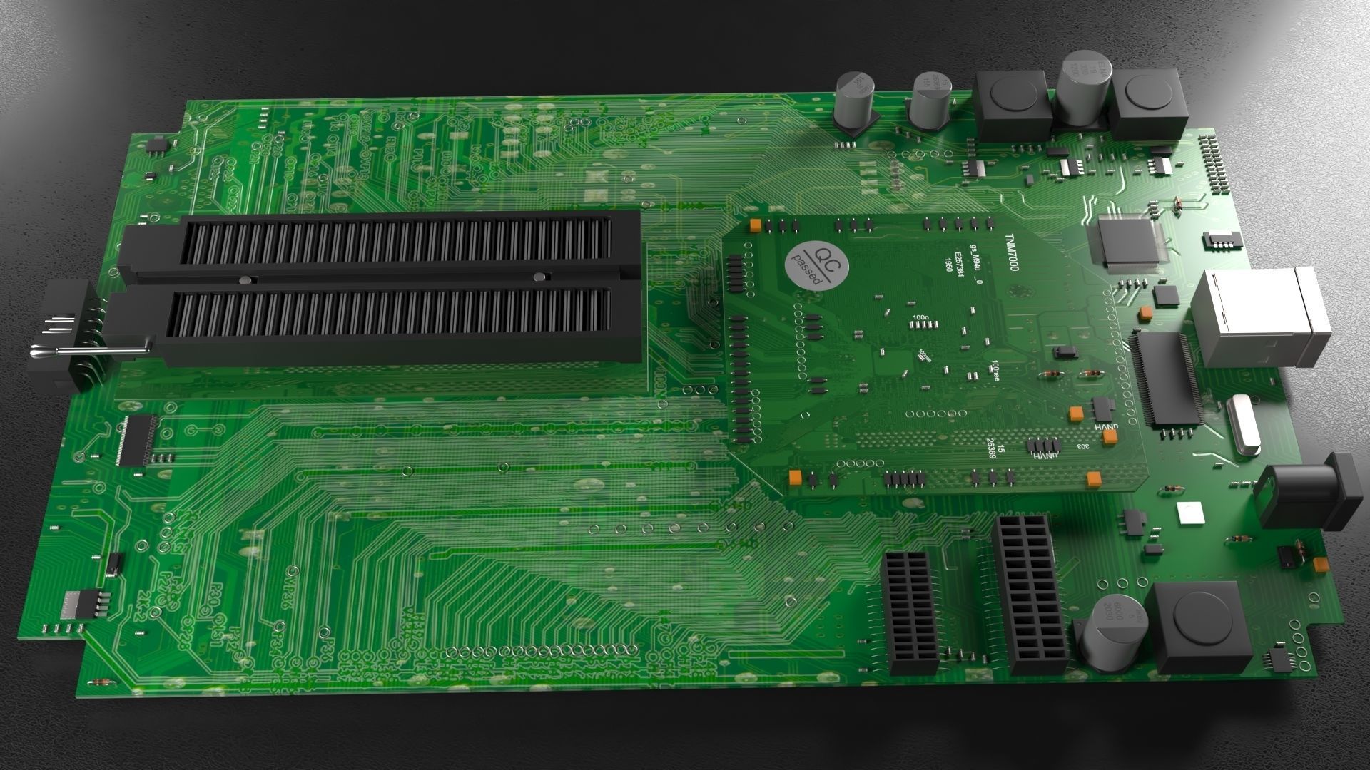 Circuit Board free 3D model | CGTrader