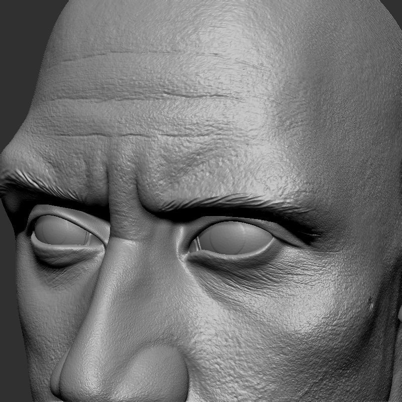 Dwayne johnson 3D model 3D printable | CGTrader