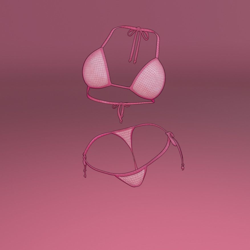 Anime Girl Full Rig Free VRM Sample 3D model rigged | CGTrader