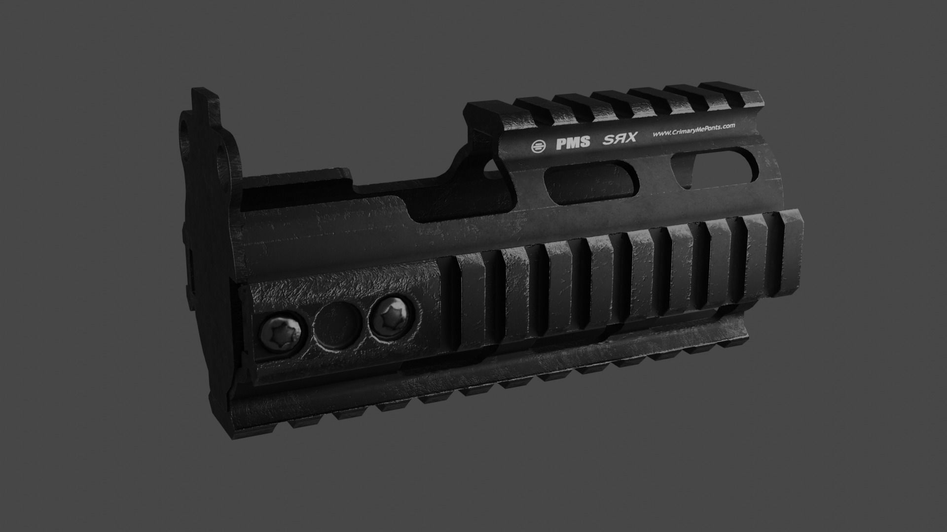3D model FN SCAR Handguard VR / AR / low-poly | CGTrader