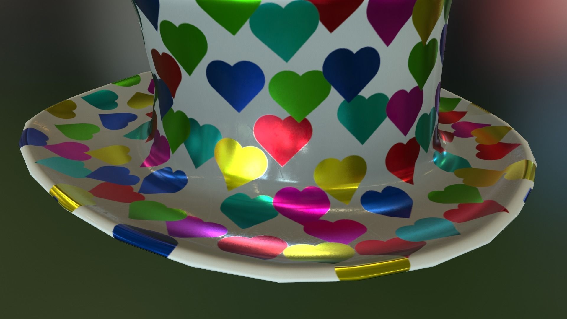 3D model Party Hat V2 VR / AR / low-poly | CGTrader