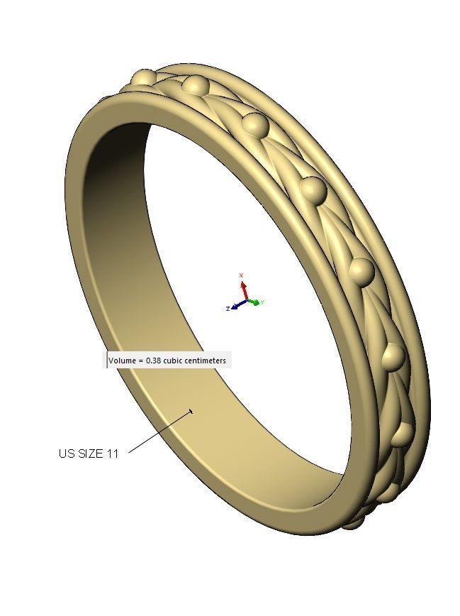 Keeper eternity band 3D model 3D printable | CGTrader
