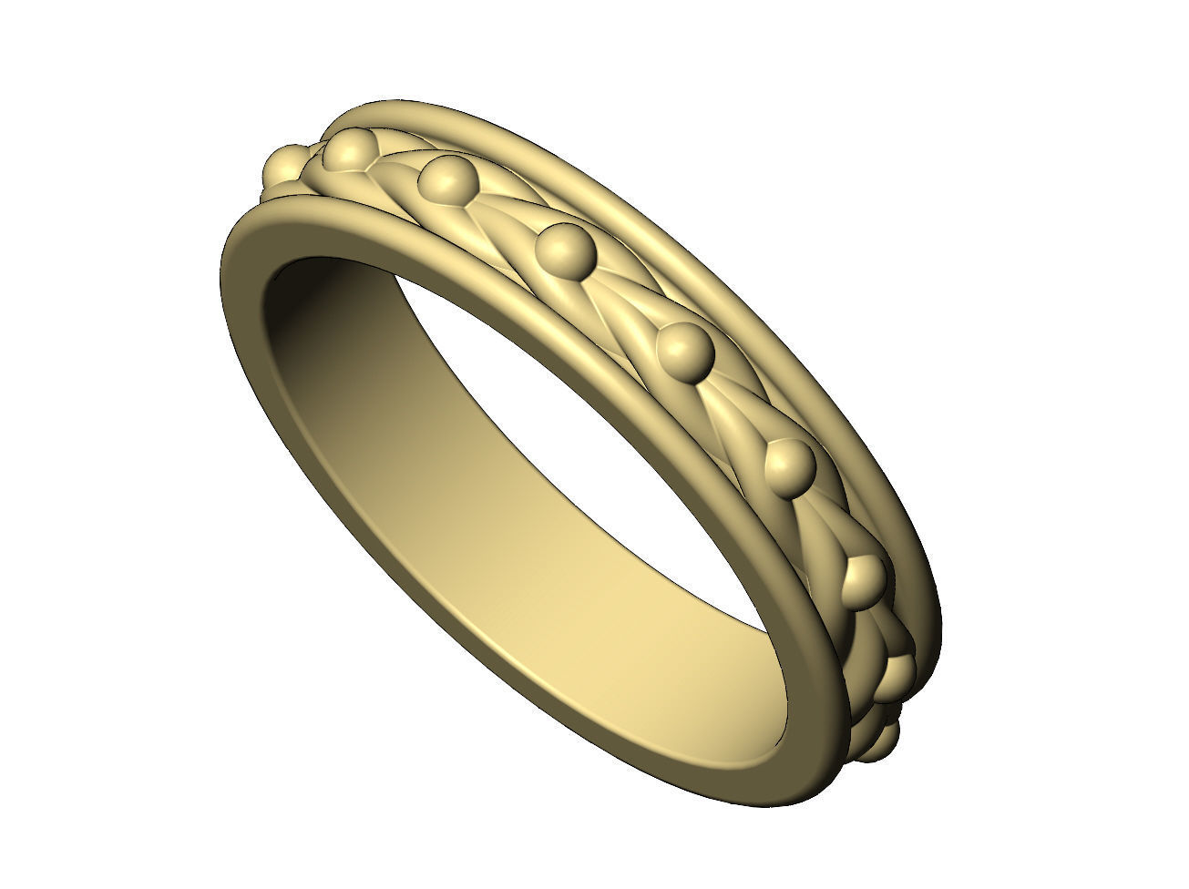Keeper eternity band 3D model 3D printable | CGTrader