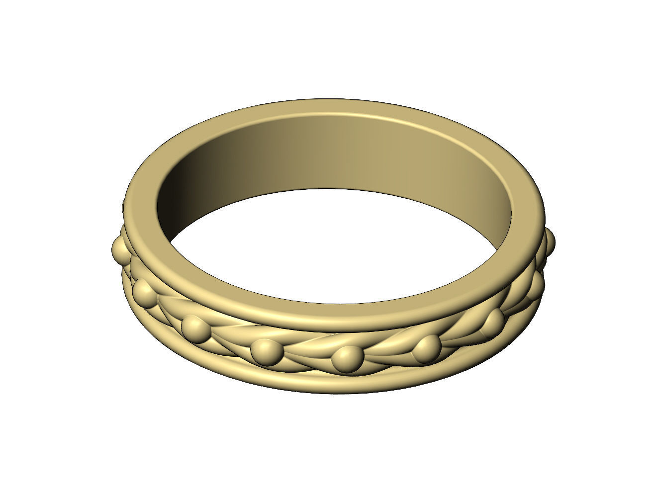 Keeper eternity band 3D model 3D printable | CGTrader