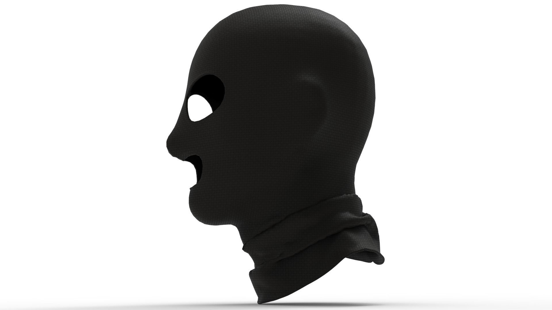 Balaclava male mannequin wearing mask 3D model | CGTrader