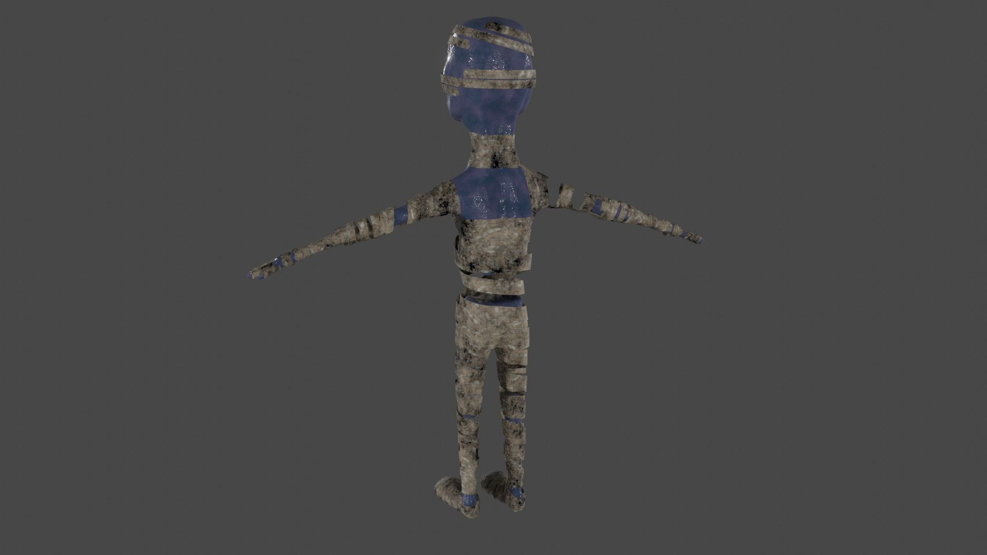 3D model Mummy Stylized and Animated VR / AR / low-poly | CGTrader