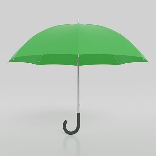 Open umbrella model 3D model | CGTrader